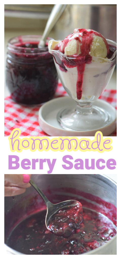 Simple and Quick Homemade Berry Sauce {Make with any Berries ...