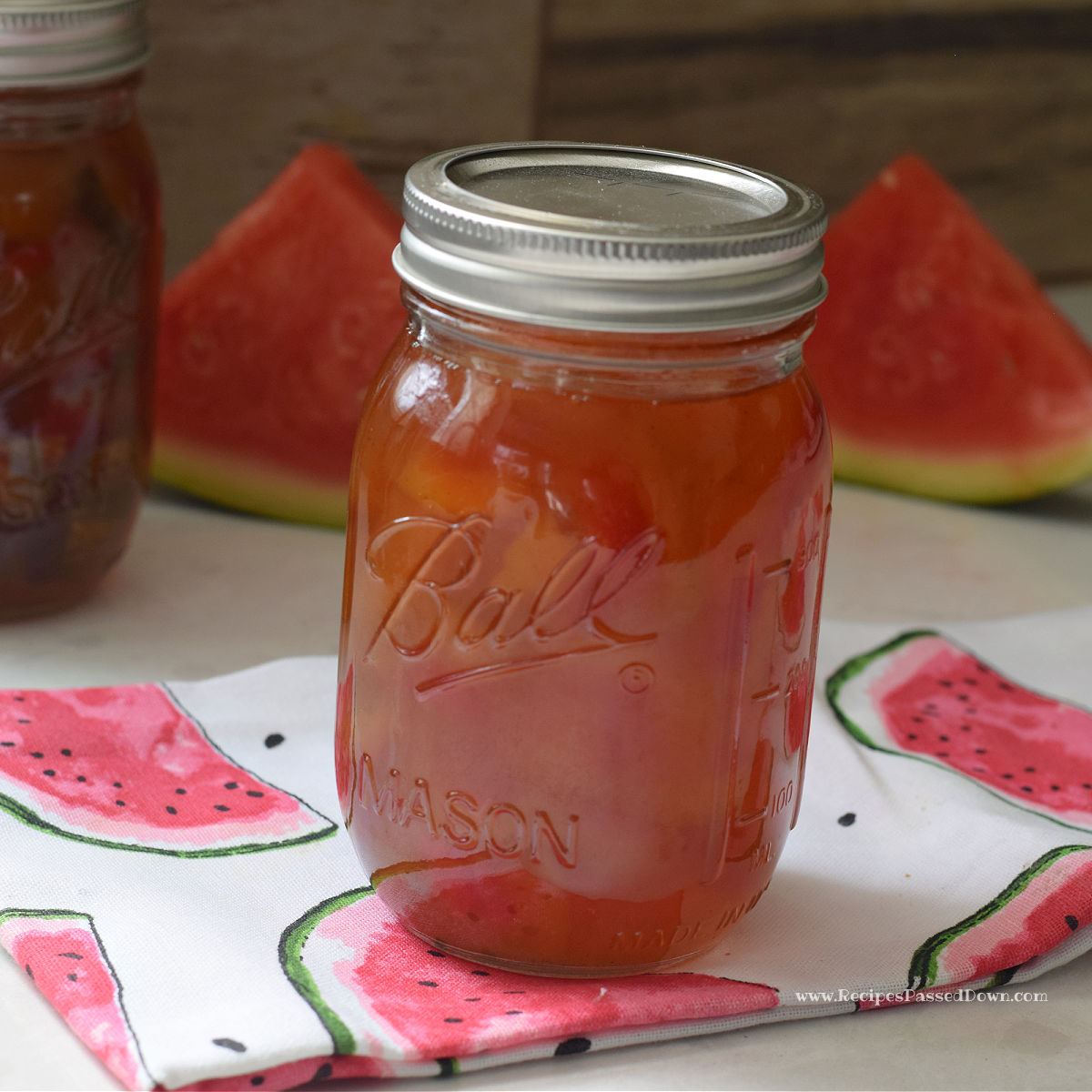 Watermelon Rind Pickles - Recipes Passed Down
