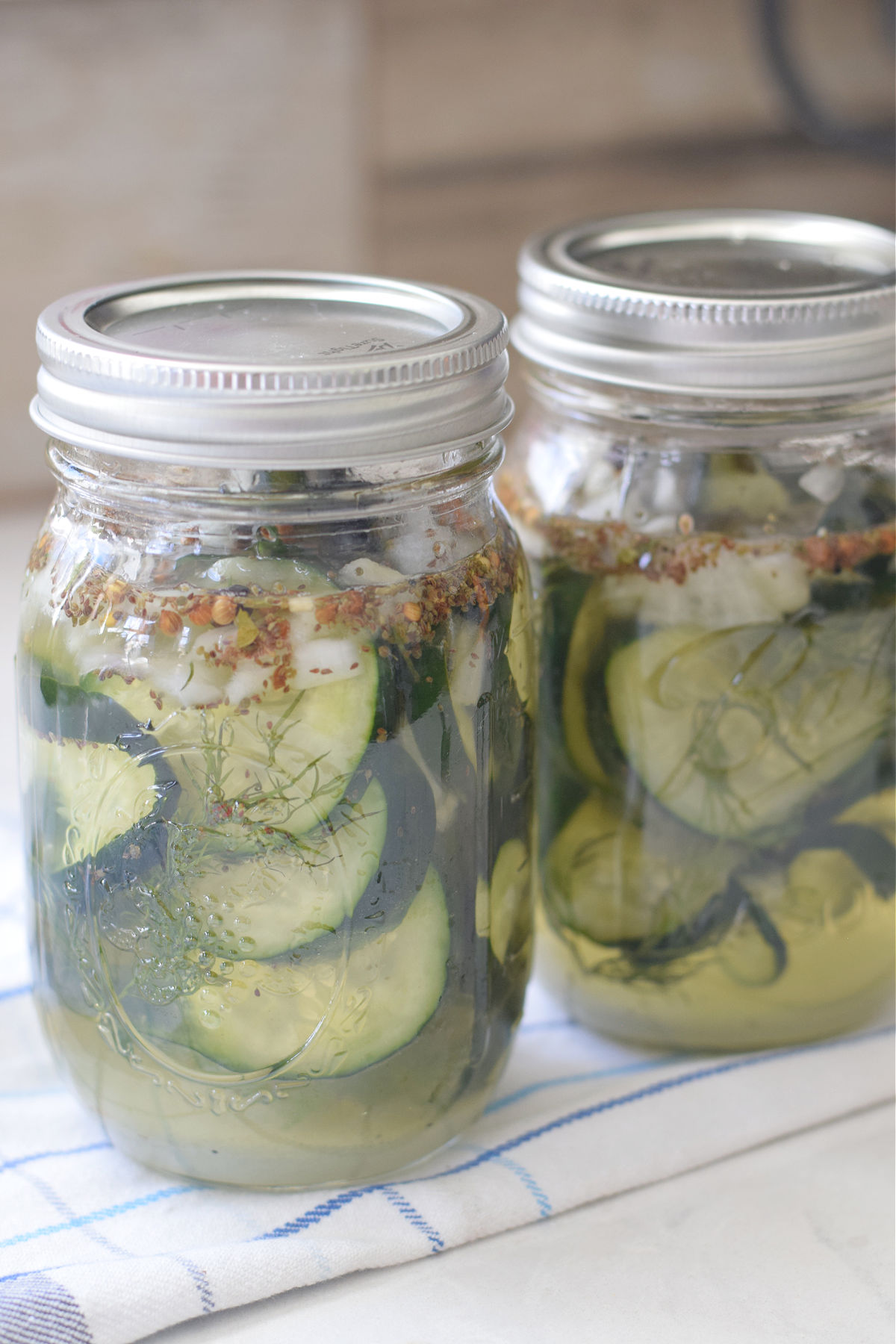 Sweet Refrigerator Pickles - Recipes Passed Down